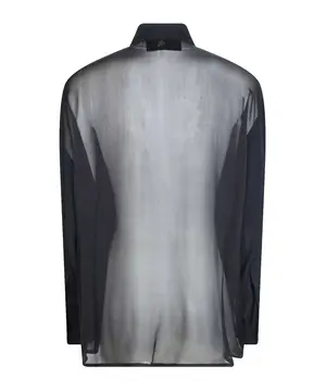 DONDUP Blended Crepe Shirt - Black