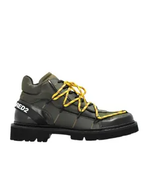 Dsquared2 Lace-up Ankle Boots - Green
