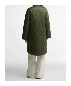 Barbour Dunswell Quilted Jacket With Corduroy Trim