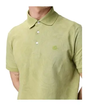 Etro Paisley Jacquard Polo Shirt