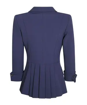 Elisabetta Franchi Double Breasted Tailored Blazer