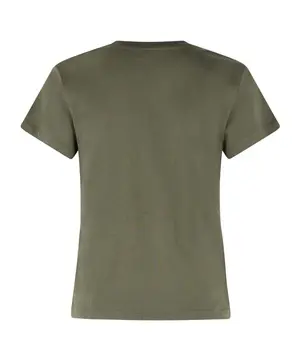 Polo Ralph Lauren Crewneck T-shirt With Embroidered Pony Logo - Green
