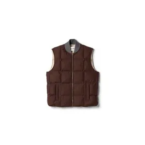 Miu Miu Gabardine Down Vest - Ebony