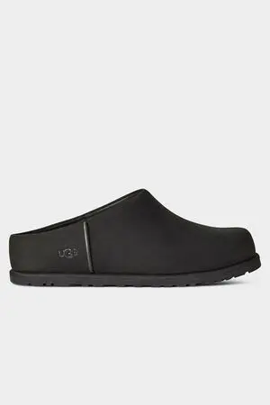 UGG Otzo Nubuck Leather Clogs - Black