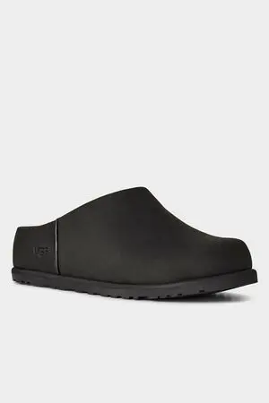 UGG Otzo Nubuck Leather Clogs - Black