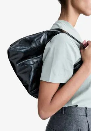 A.p.c. Baby Ninon Shoulder Bag - Black