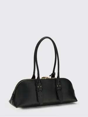Pinko Escape Bag Horizontal Shoulder Bag In Smooth Leather With Logo
