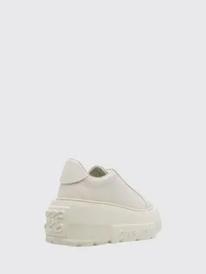 Casadei Nexus Smooth Leather Platform Wedge Sneakers