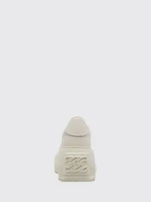 Casadei Nexus Smooth Leather Platform Wedge Sneakers