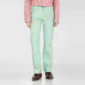 DIESEL® Leather Treated Pants