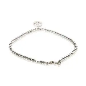 Tiffany & Co. Sterling Silver Peace Sign Bracelet