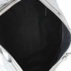 Saint Laurent Metallic Crinkled Calfskin Id Shoulder Bag