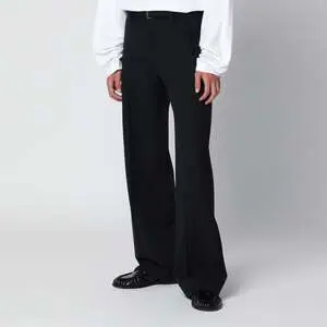 Dries Van Noten Wool Trousers With Belt