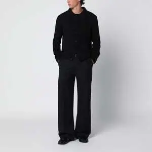 Dries Van Noten Long-sleeved Alpaca Blend Cardigan