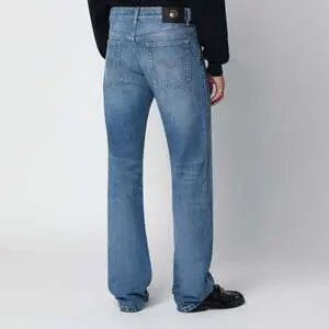 Versace Medium Blue Washed Jeans