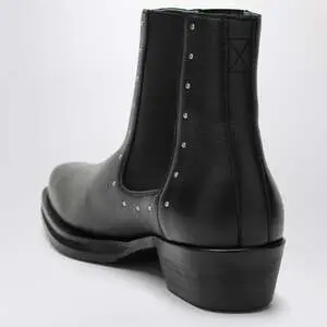 VINNY'S Joee Chelsea Ankle Boots In With Small Studs