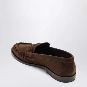 VINNY'S Louee Vale Loafers In Suede