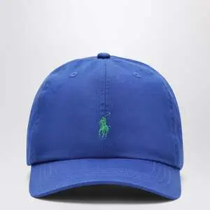 Polo Ralph Lauren Sapphire Baseball Cap With Embroidered Logo - Blue