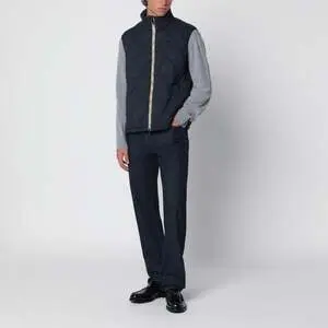 Burberry Acresford Navy Quilted Nylon Gilet