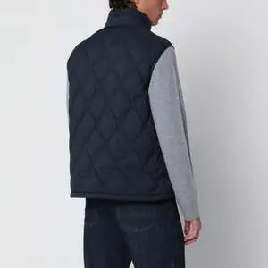 Burberry Acresford Navy Quilted Nylon Gilet