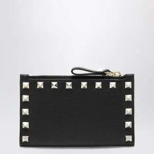 Valentino Garavani Rockstud Wallet In Leather