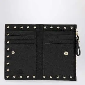 Valentino Garavani Rockstud Wallet In Leather