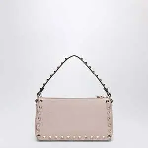 Valentino Garavani Small Rockstud Bag In Poudre Grained Calfskin