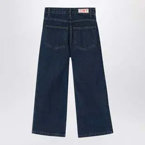 TINY COTTONS Embroidered Mushroom Jeans