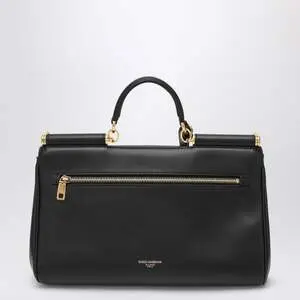Dolce & Gabbana My Sicily Medium Plongé Leather Bag