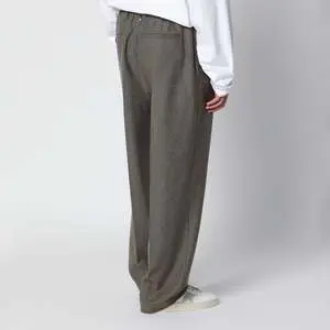 GOLDEN GOOSE Isiah Virgin Wool Flannel Jogger Trousers