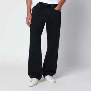 GOLDEN GOOSE Vintage-effect Jeans - Black