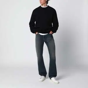 GOLDEN GOOSE Journey Dark Straight-leg Cotton Jeans