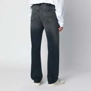 GOLDEN GOOSE Journey Dark Straight-leg Cotton Jeans