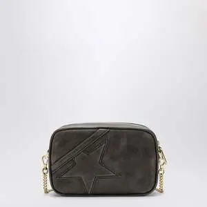GOLDEN GOOSE Mini Star Leather Bag - Brown
