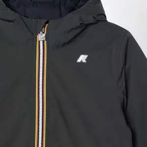 K-WAY P. Jack St Thermo Double Jacket In Dark Green/blue