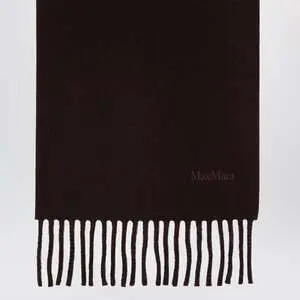Max Mara Wool Scarf With Fringes