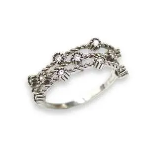 1610ISTANBUL Istanbulite Night Ring - Grey