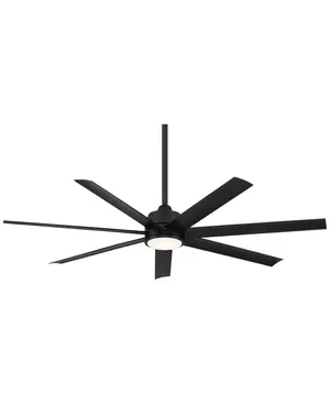 CASA VIEJA 56" Phoenix Max Led Ceiling Fan With 18" Downrod - Black
