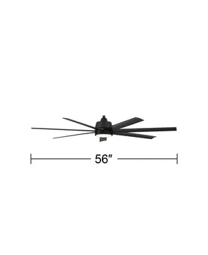 CASA VIEJA 56" Phoenix Max Led Ceiling Fan With 18" Downrod