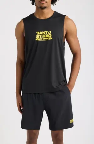 SANTO STUDIO Surf Division Performance Graphic Tank