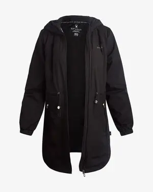 SPYDER Long Softshell Jacket - Black