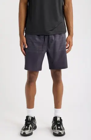 SANTO STUDIO Italia Tech Shorts With Logo Graphic
