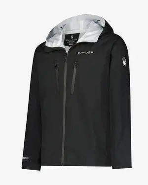 SPYDER Overcast Rain Jacket - Black