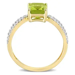 JULIANNA B. 14k Yellow Gold And Diamond Ring