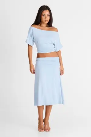 SASHA THERESE Lorelei Midi Skirt