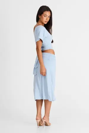 SASHA THERESE Lorelei Midi Skirt