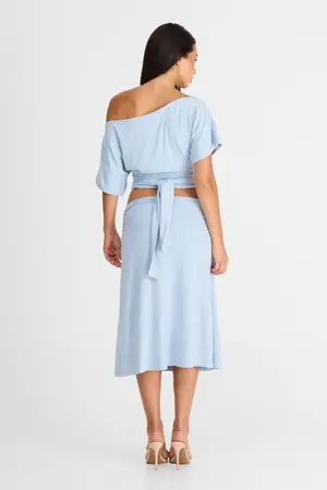 SASHA THERESE Lorelei Midi Skirt