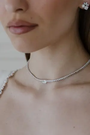 UNTAMED PETALS Monaco Crystal Necklace