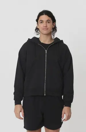 EVERYBODY.WORLD Trash Zip Up Hoodie Black
