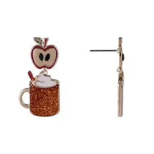 HALLMARK Apple Cider Mug Dangle Earrings